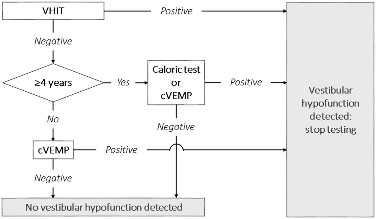 caloric test for vestibular function