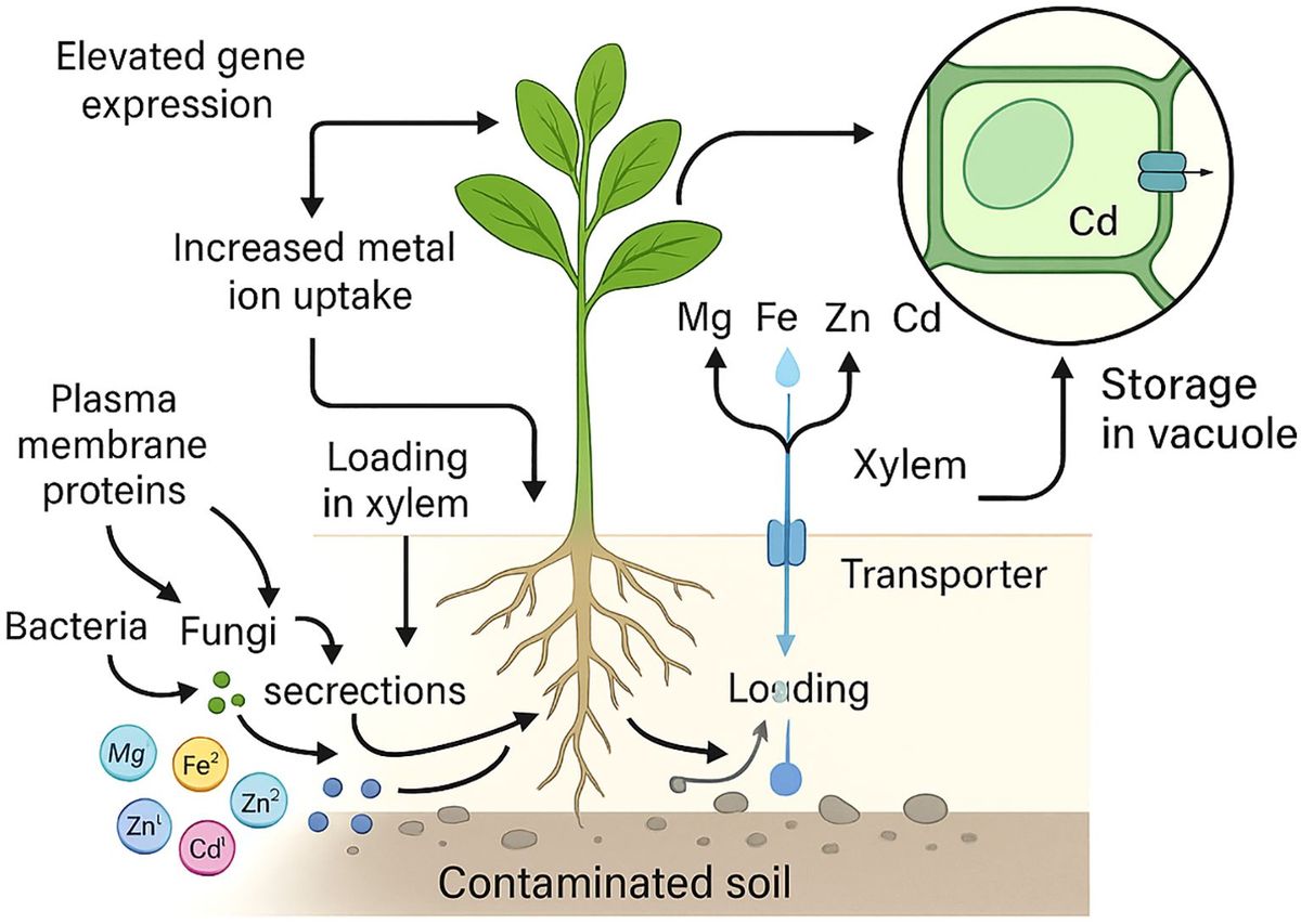 rhizofiltration process