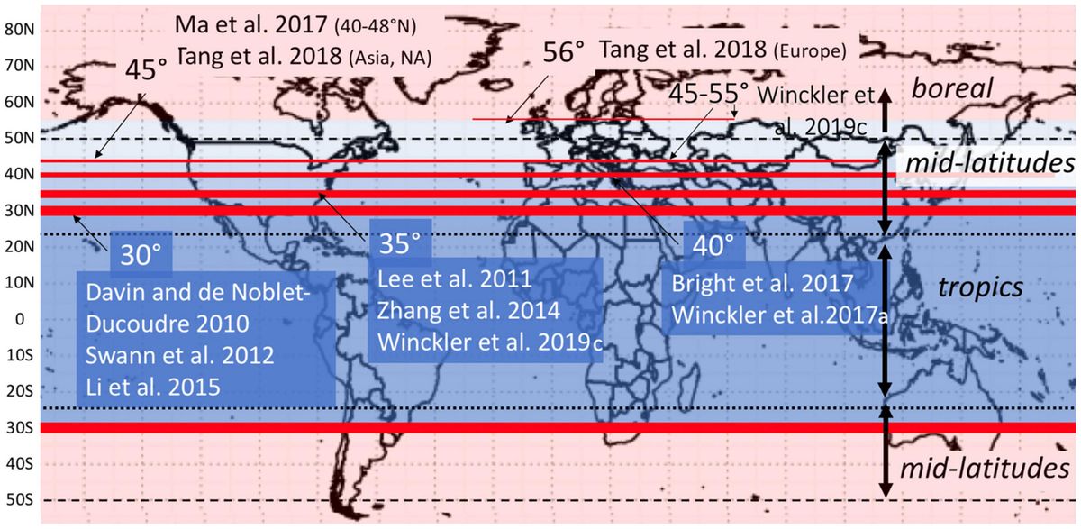deforestation global warming statistics