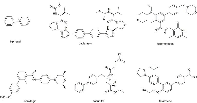 biphenyl structure
