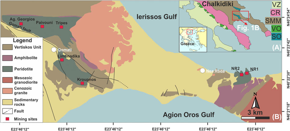Frontiers | Post-magmatic processes recorded in bimodal chromitites of ...
