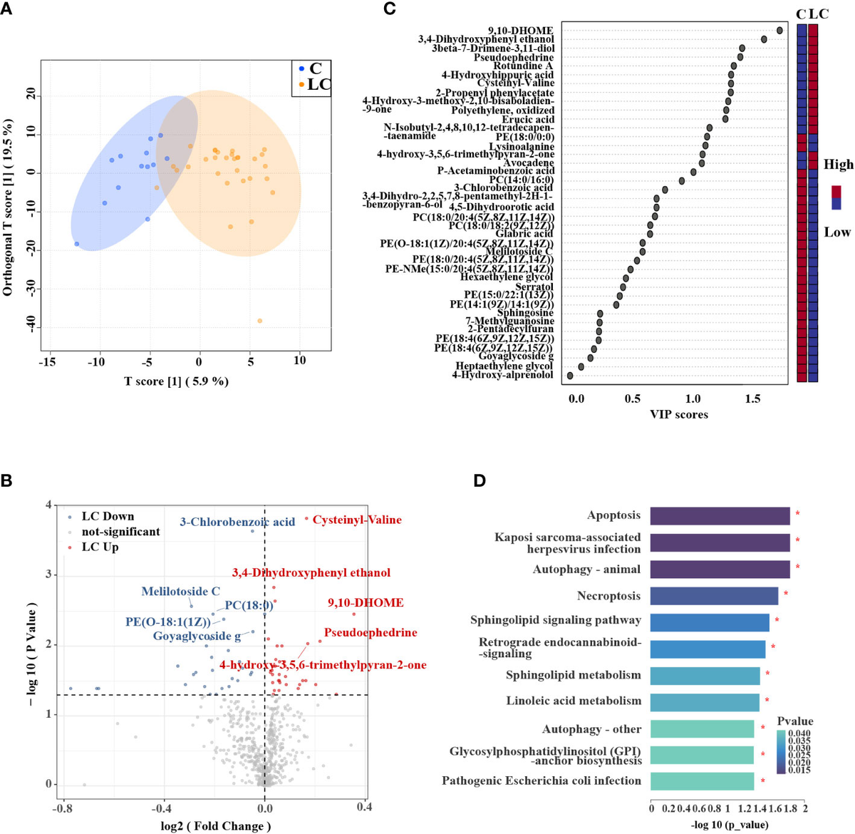 Frontiers | Characterizing microbiota and metabolomics analysis to ...