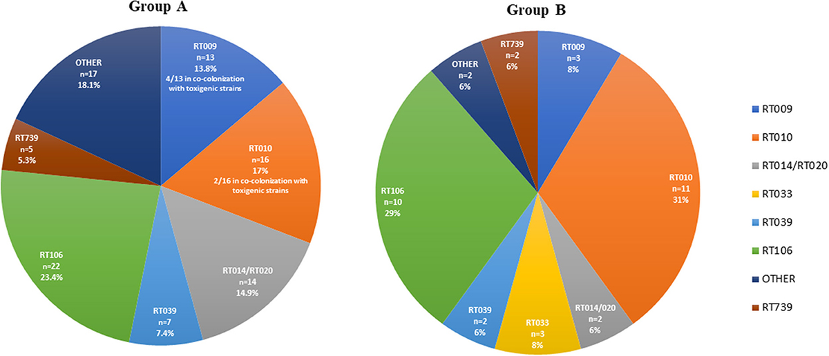 Frontiers | Molecular epidemiology of Clostridioides difficile in ...