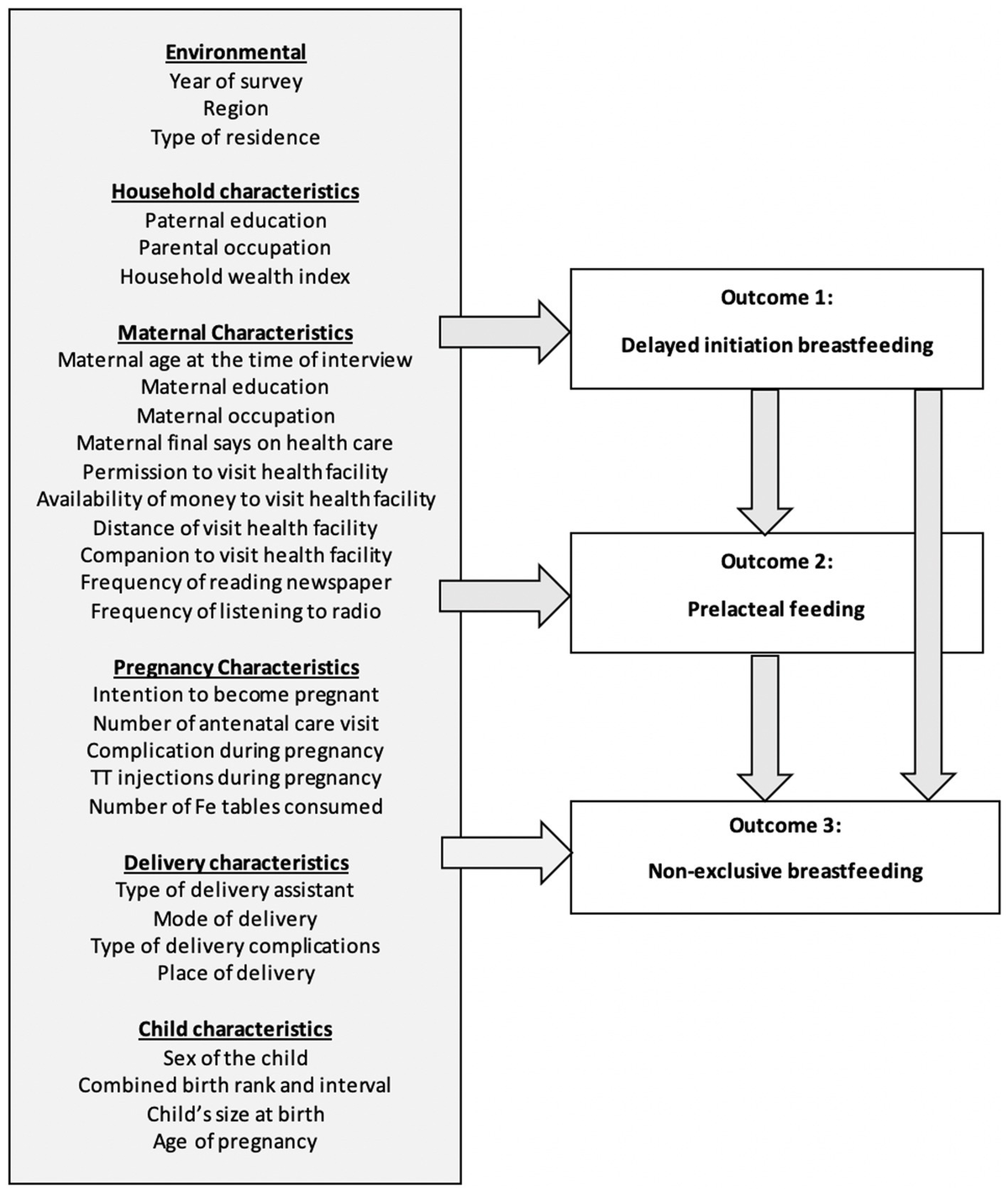 Frontiers | The multiple factors of suboptimal early feeding practices ...