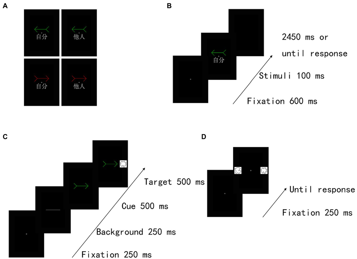 Frontiers | Self-referential and social saliency information influences ...