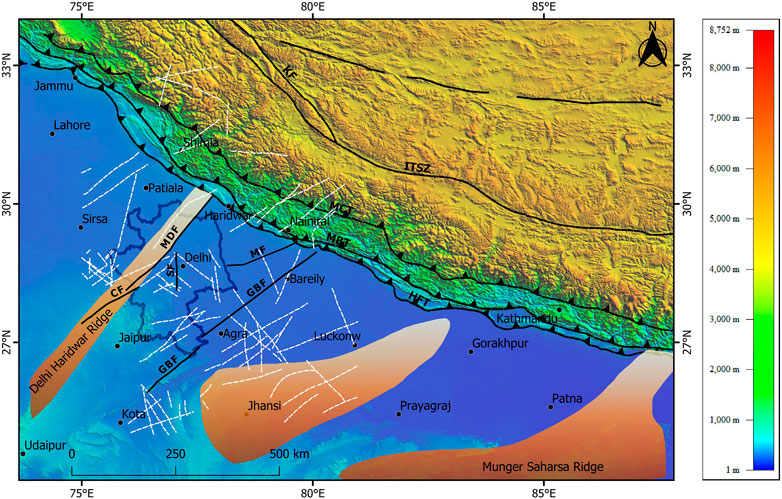 Frontiers | Active faults studies in Delhi and national capital region ...