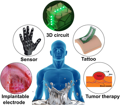 Frontiers | Liquid metal enabled conformal electronics