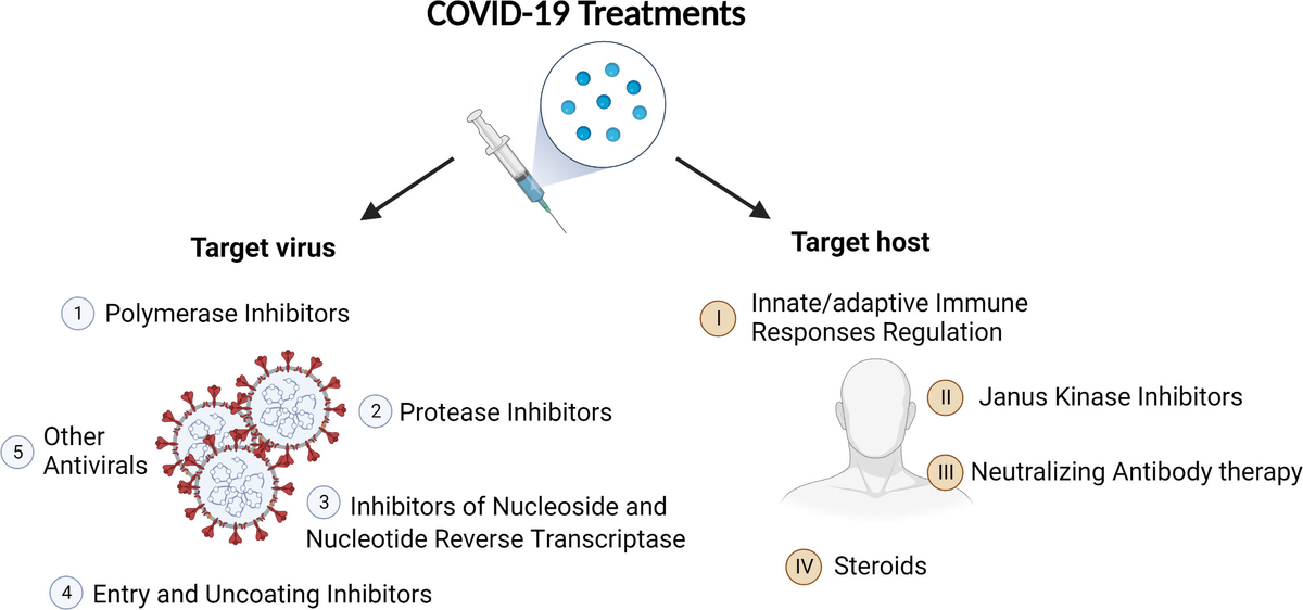 Frontiers | The development of COVID-19 treatment