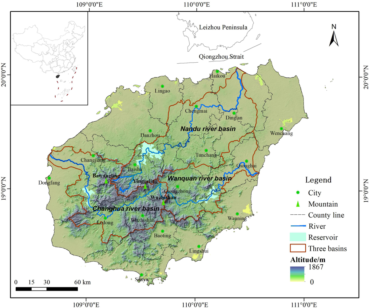 Frontiers | Spatial-temporal evolution and driving factors of water ...