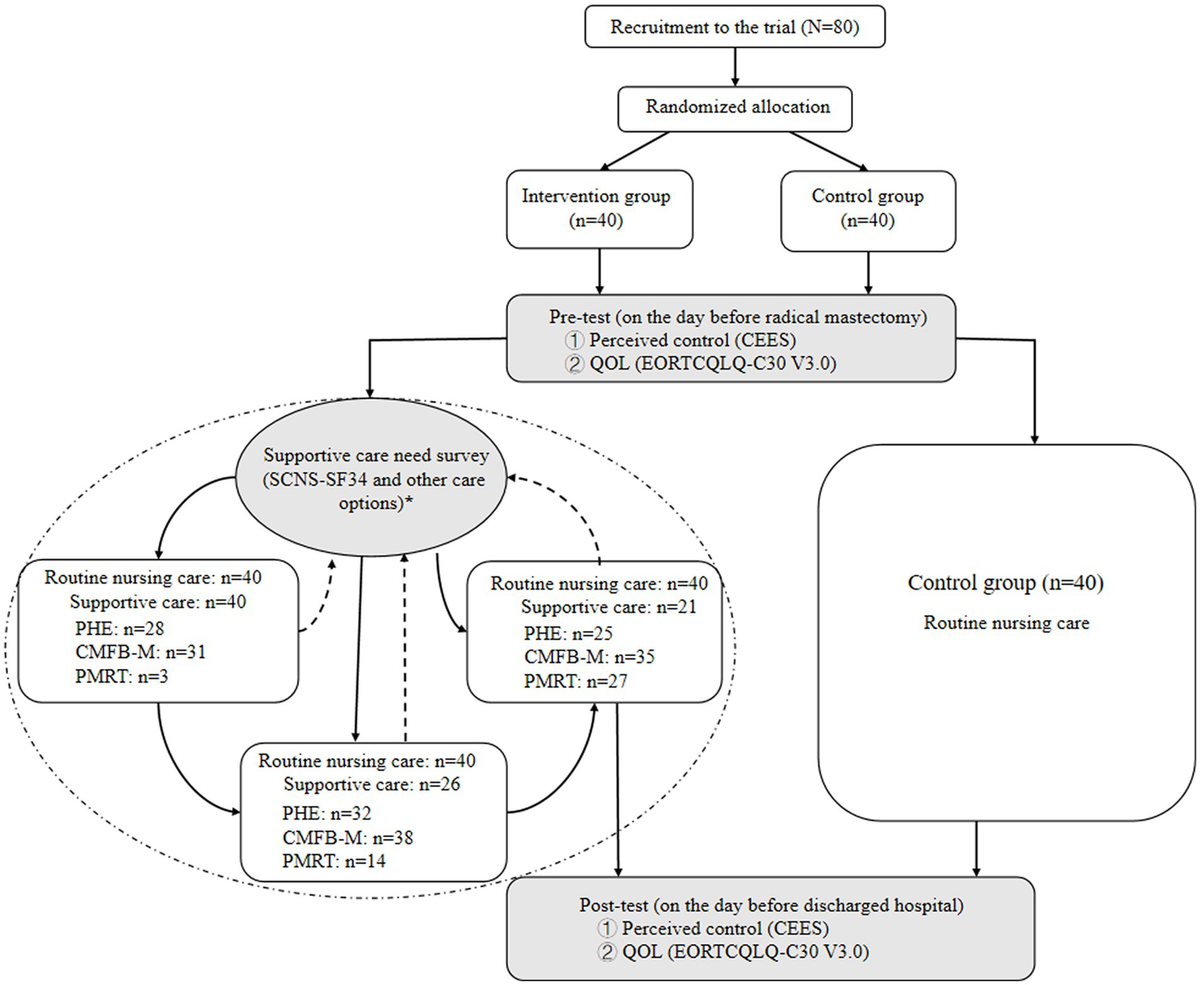 Frontiers | Effect of personalized care based on OPT model on perceived ...