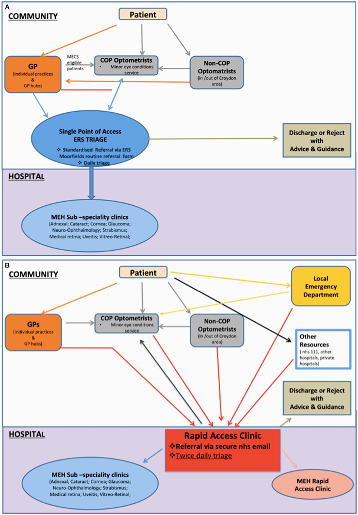 Frontiers | Implementing integrated care in ophthalmology: a community ...