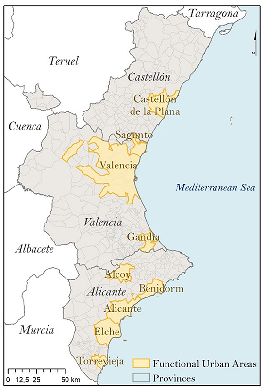 Frontiers | Governance in the metropolitan area of Valencia (Spain): an ...