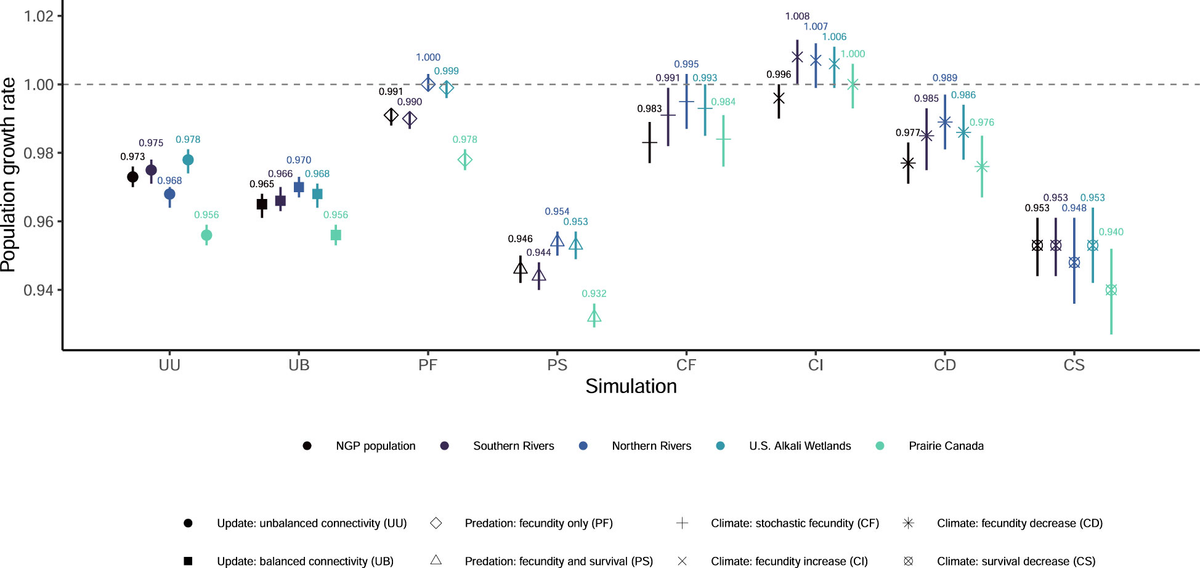 Frontiers | Estimating population viability of the northern Great Plains piping plover ...