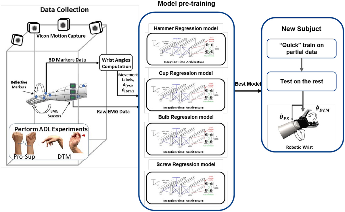 Frontiers | Continuous joint velocity estimation using CNN-based deep learning for multi-DoF ...