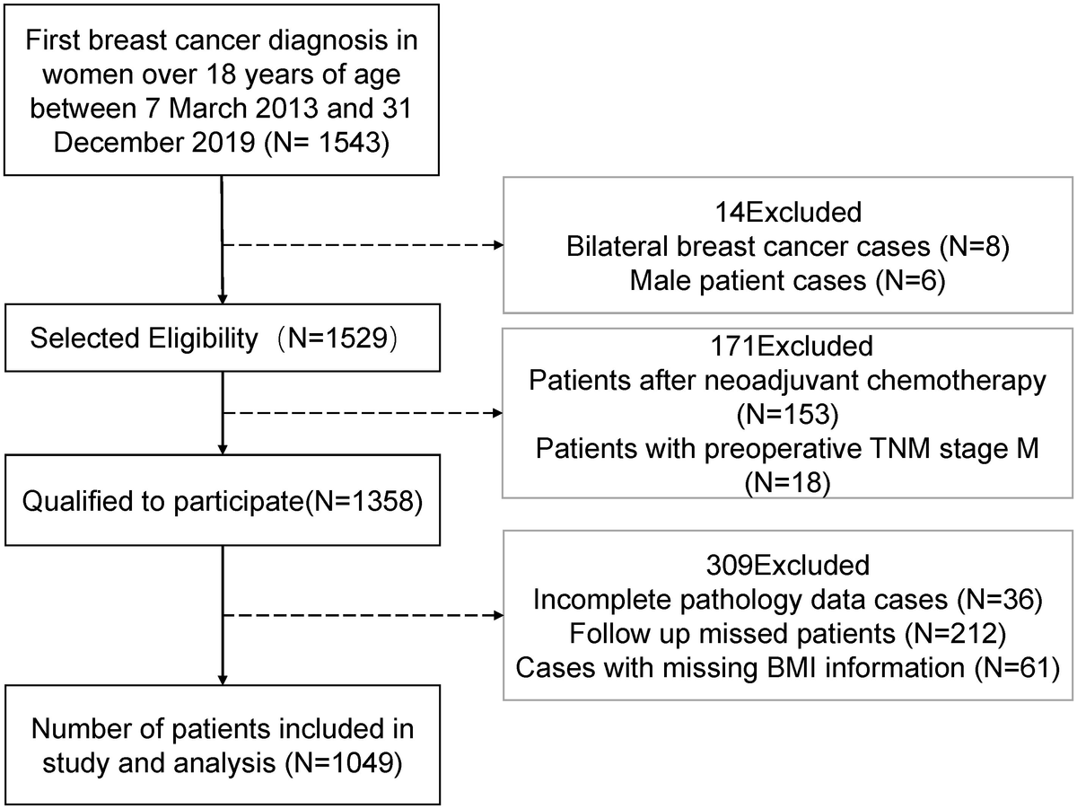 Frontiers | The relationship between women’s body mass index and breast ...