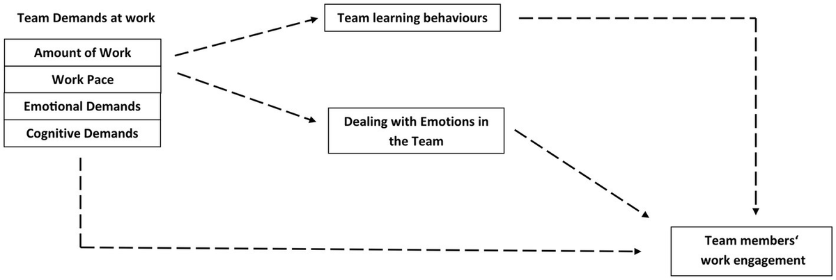 Frontiers | Team behaviors as antecedents for team members’ work ...