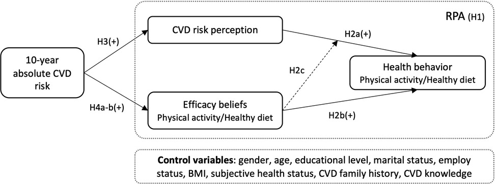 Frontiers | Associations among risk perception, health efficacy, and ...