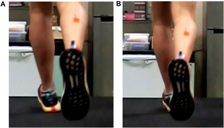 Frontiers | Crossover gait in running and measuring foot inversion angle at initial foot strike ...