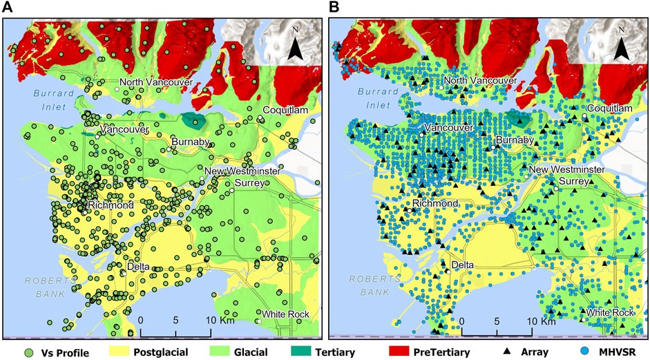 Frontiers | Seismic microzonation mapping of Greater Vancouver based on ...