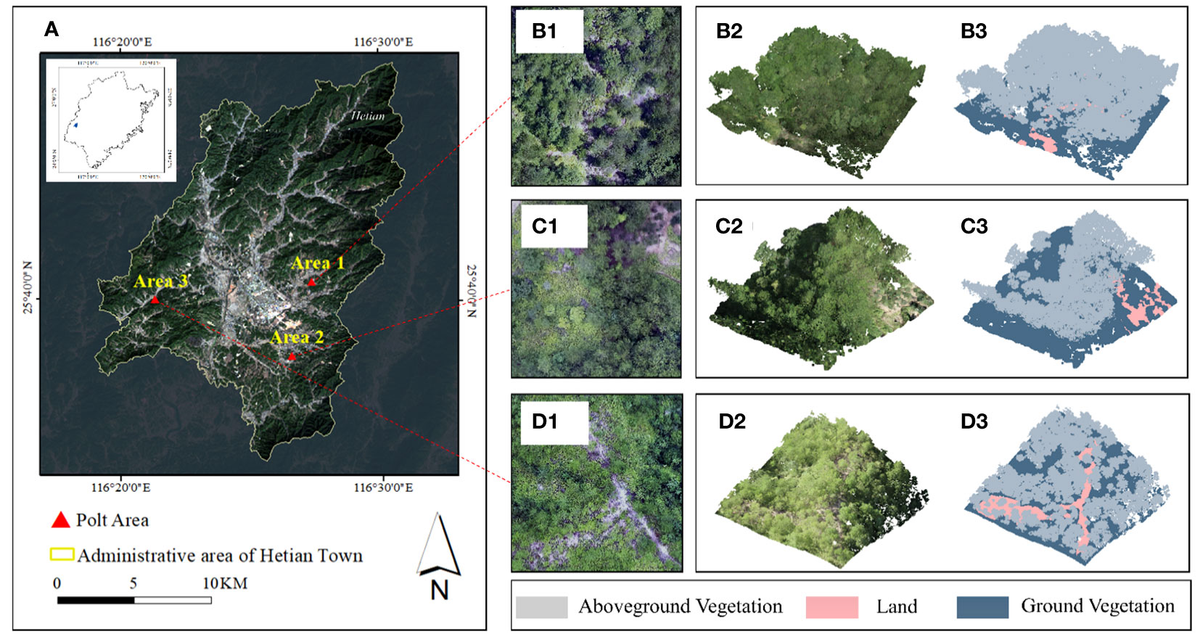 Frontiers | Forest stand spectrum reconstruction using spectrum spatial ...