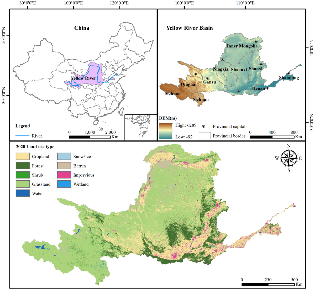 Frontiers Spatiotemporal Evolution And Multi Scenario Prediction Of Habitat Quality In The