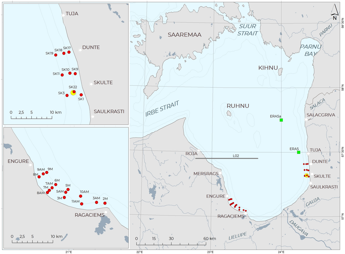 Frontiers | Upwelling characteristics in the Gulf of Riga (Baltic Sea ...