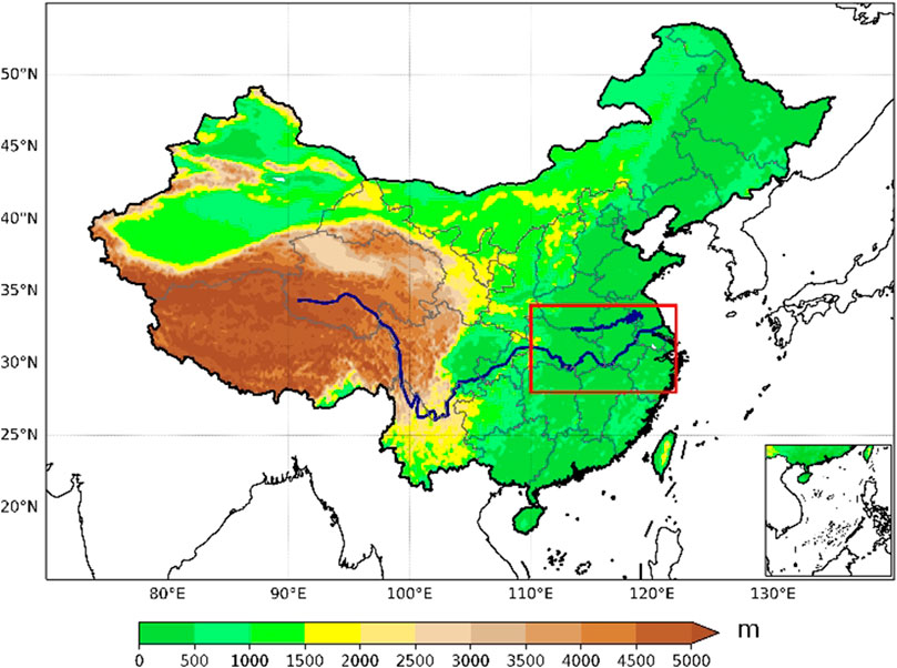 Frontiers | The north–south shift of the ridge location of the western ...