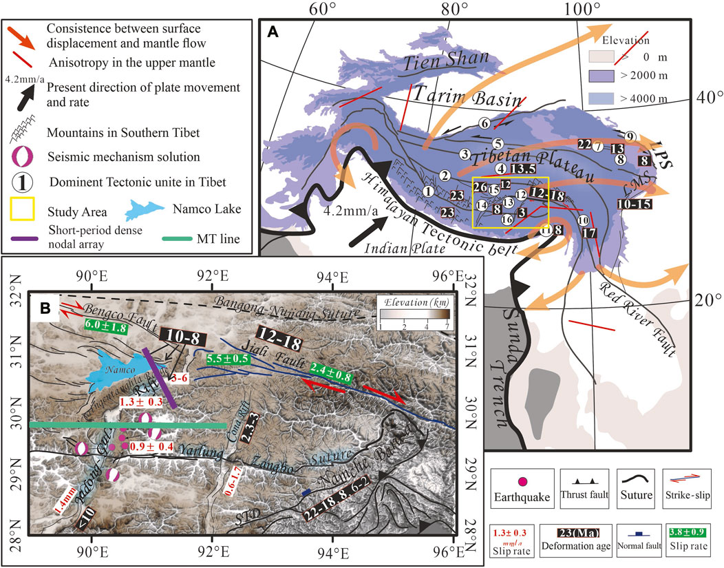 Frontiers | Late Miocene landform construction in east-southern Tibet ...