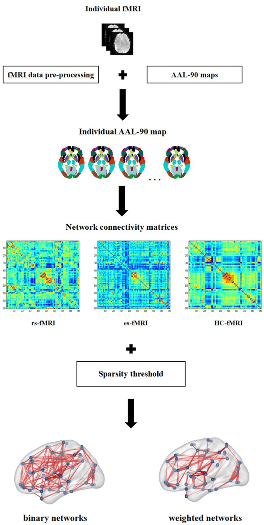 Frontiers | Topological properties and connectivity patterns in brain networks of patients with ...