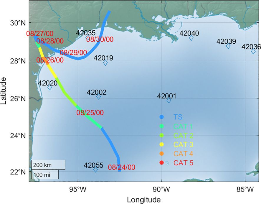 Frontiers | Tropical cyclone wave data assimilation impact on air-ocean ...