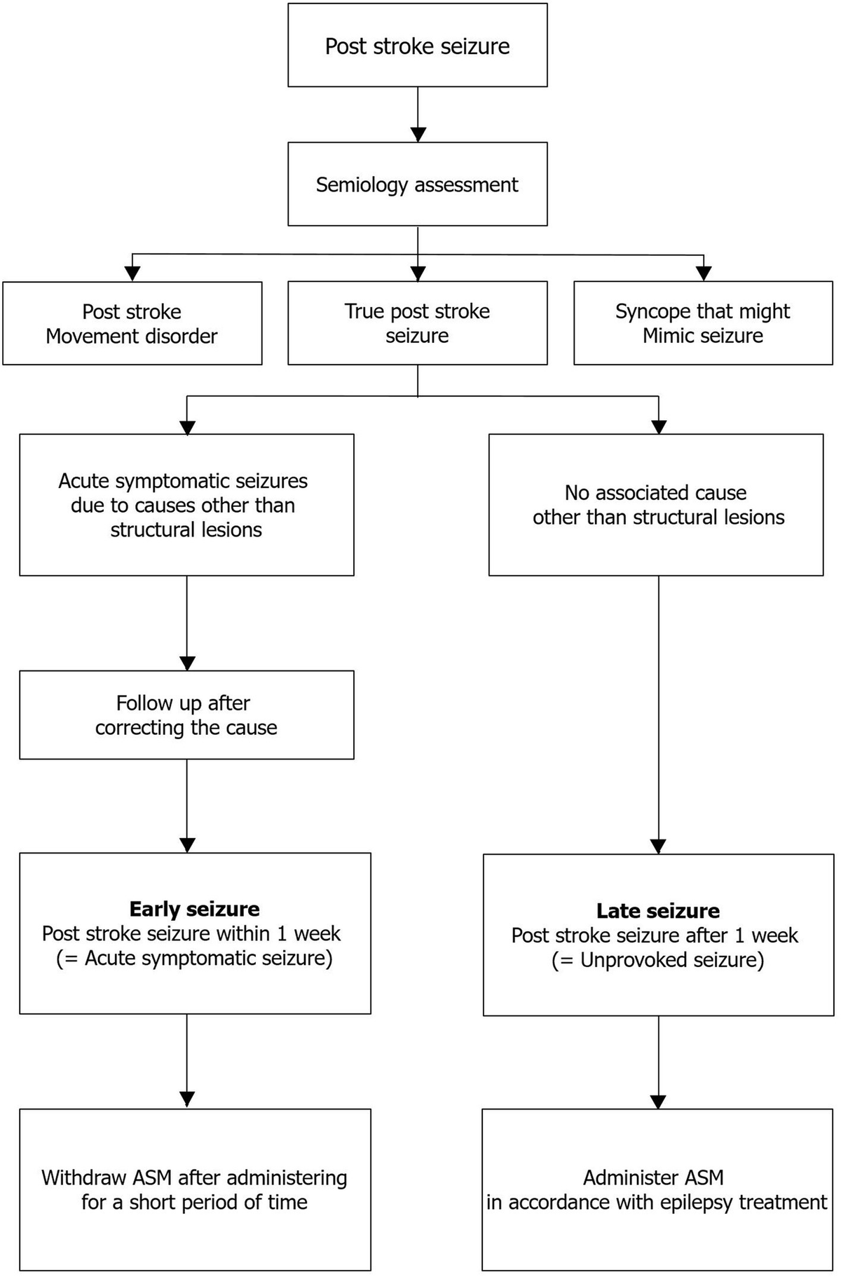 Frontiers | Clinical approaches for poststroke seizure: a review