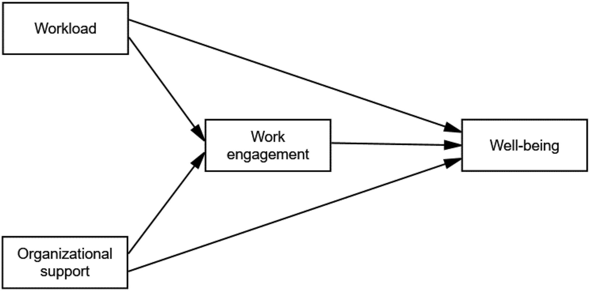 Frontiers | Exploring the impact of workload, organizational support ...