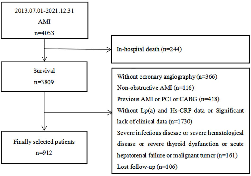 Frontiers | Synergistic effect of lipoprotein(a) and high-sensitivity C ...