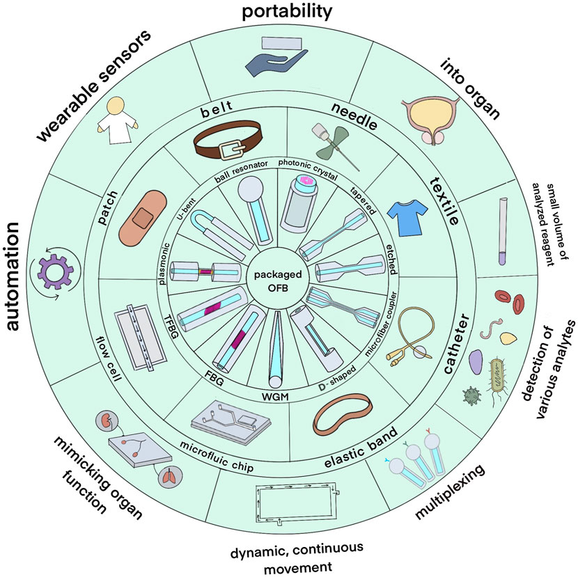 Frontiers | Unpacking the packaged optical fiber bio-sensors ...