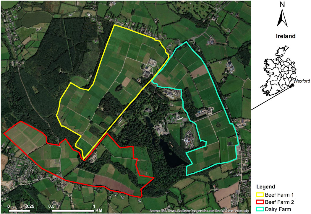 Frontiers | Phosphorus in farm roadway substrates: contrasting spatial ...