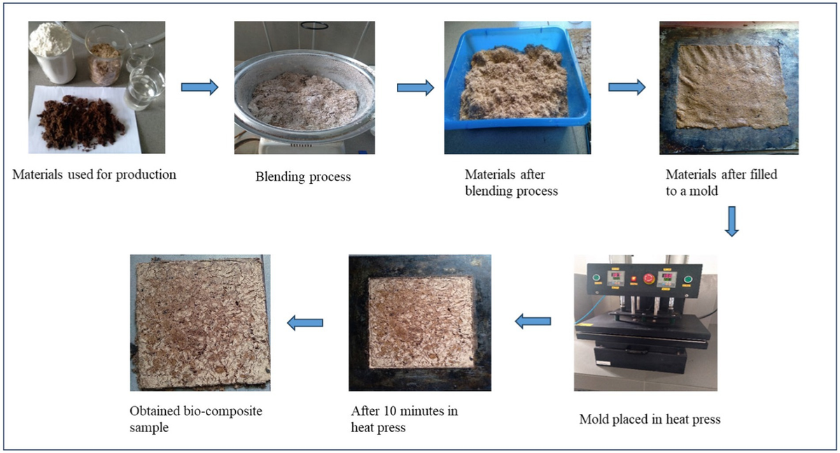 Frontiers | Eco-friendly bio-composite sheets: a study on the ...