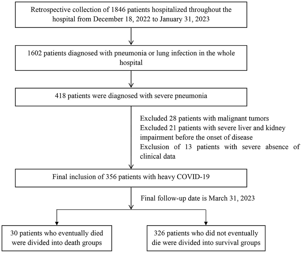 Frontiers | Case–control study on risk factors for in-hospital ...