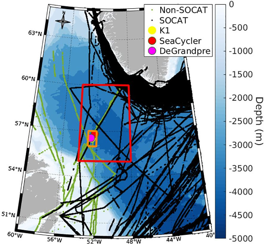 Frontiers | Seasonality of pCO2 and air-sea CO2 fluxes in the Central ...