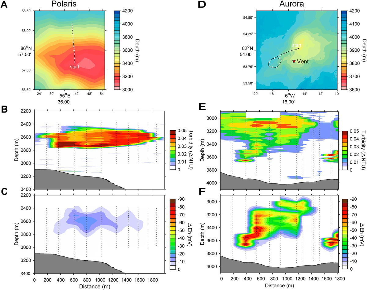Frontiers | Hydrothermal vents supporting persistent plumes and ...