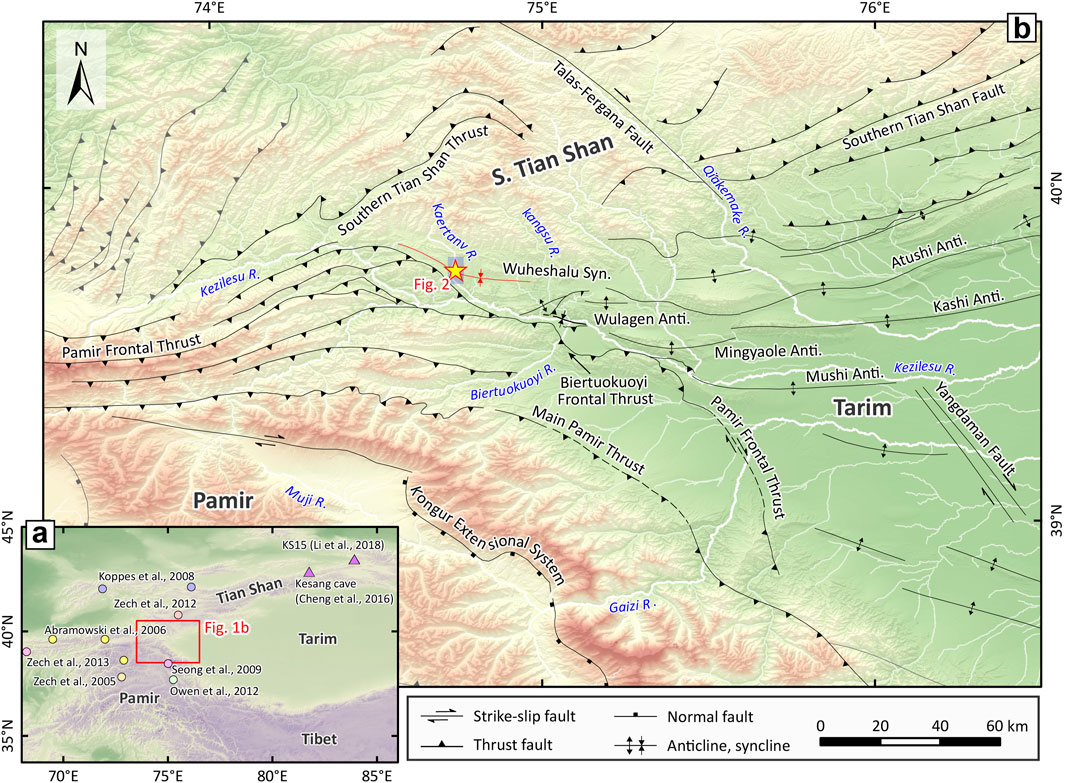 Frontiers | Late Quaternary fluvial terrace characteristics and ages of ...