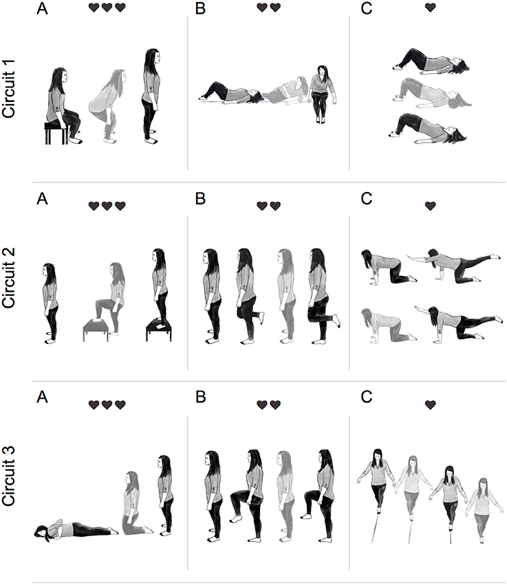 Frontiers | Intensifying Functional Task Practice to Meet Aerobic ...