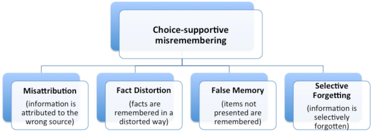 Frontiers | Choice-Supportive Misremembering: A New Taxonomy and Review