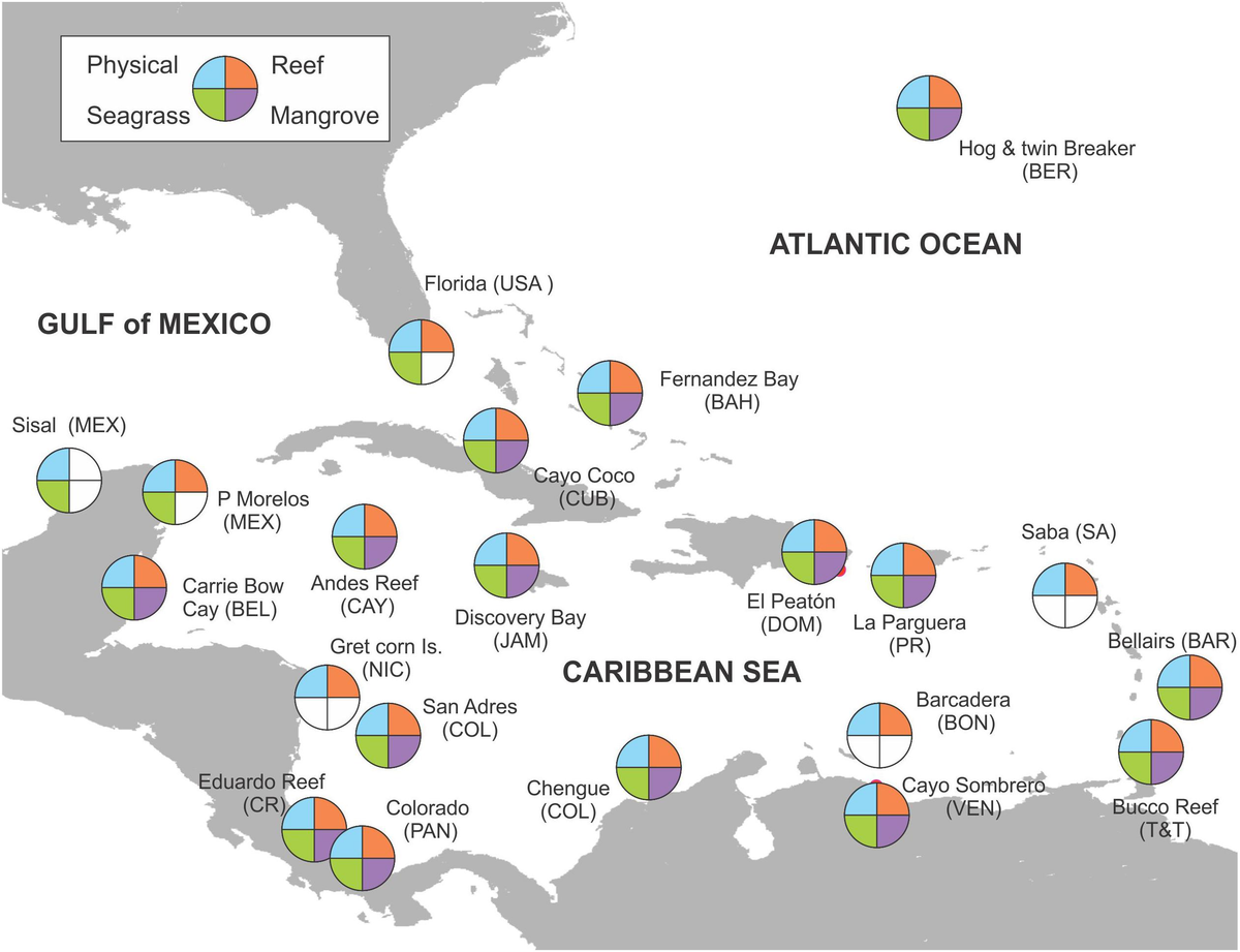 Frontiers | The CARICOMP Network of Caribbean Marine Laboratories (1985 ...