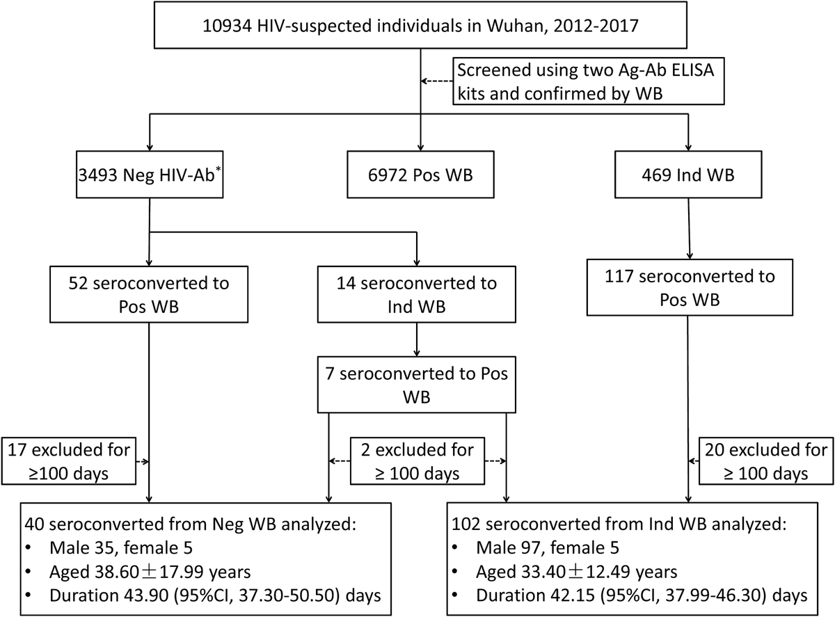 Frontiers | Estimation of the Seroconversion Duration of HIV-1 ...
