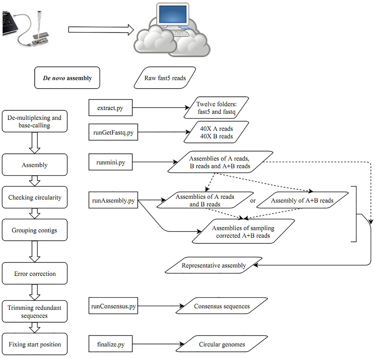 Frontiers | Completing Circular Bacterial Genomes With Assembly ...