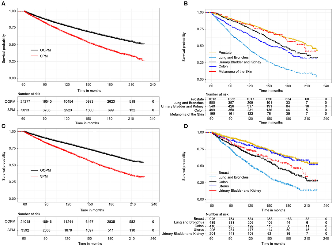 Frontiers | Risk of Second Primary Malignancies in Colon Cancer ...