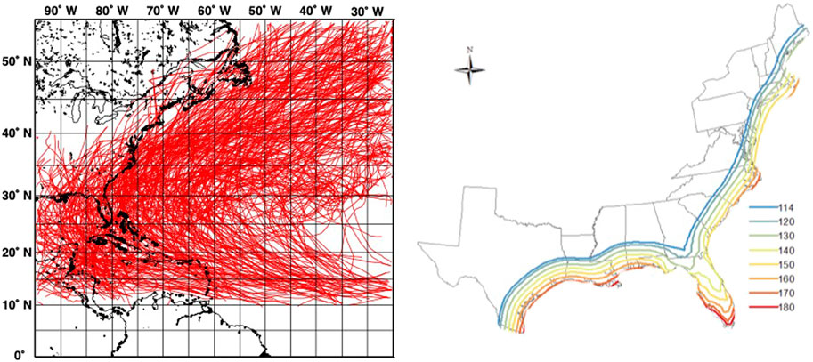 Frontiers | Analysis of the Duration of High Winds During Landfalling ...