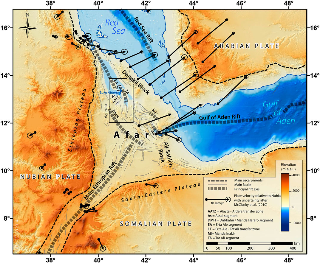 Frontiers | Novel Bathymetry of Lake Afdera Reveals Fault Structures ...