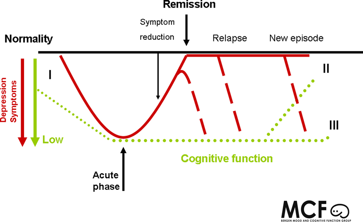 Frontiers | Cognitive functioning in major depression - a summary