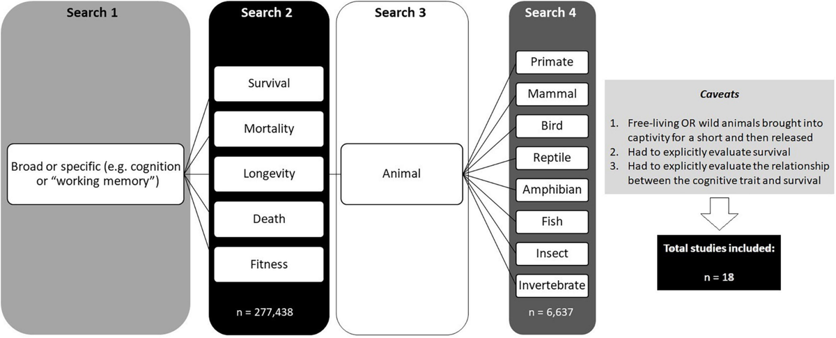 Frontiers | Challenges in Linking Cognition and Survival: A Review